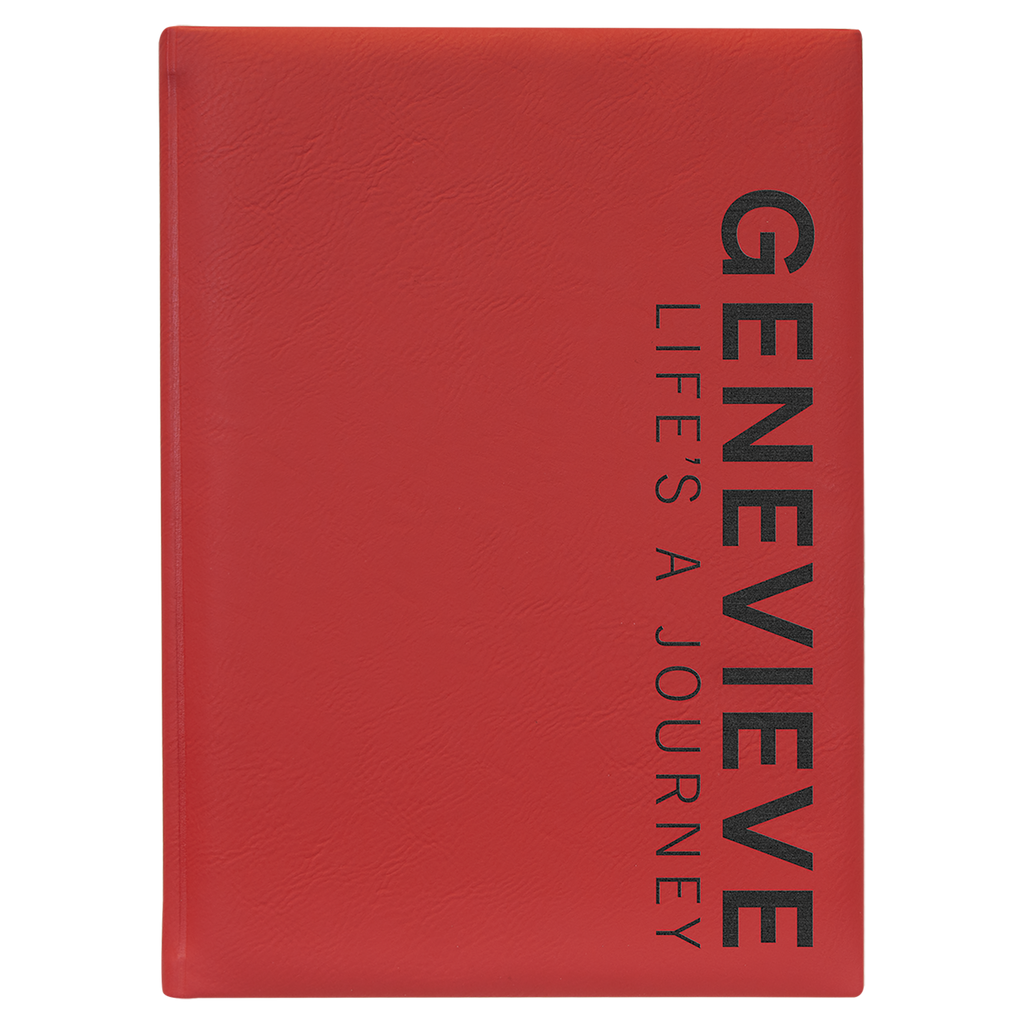 Leatherette Notebook – Quickturn Customs